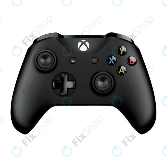 Microsoft Xbox One X S Series S Serie X Wireless Controller Black FixShop